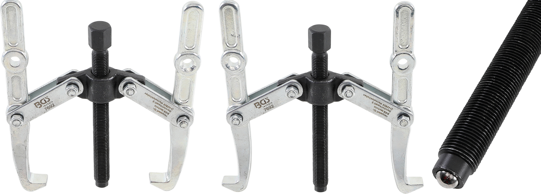 Extracteur interne externe 2 griffes max 150 mm. Polyvalent et robuste.