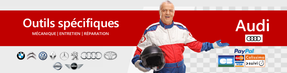 Outils spéciaux pour Audi