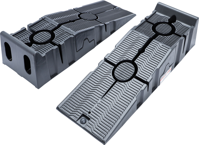 Rampes accès plastique extra haute. Résistantes, conçues pour véhicules ...