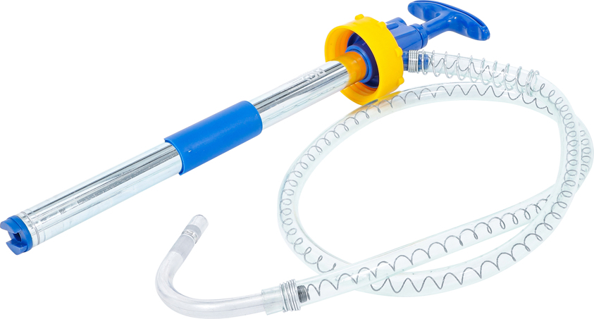 Pompe bidon plastique avec bouchon DIN 61. Solution pratique et robuste.