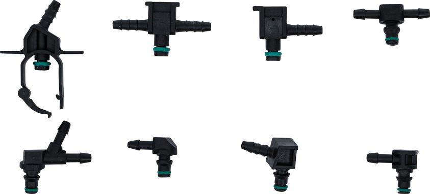 Assortiment de connecteurs pour injecteurs diesel Bosch Delphi | 85 pièces