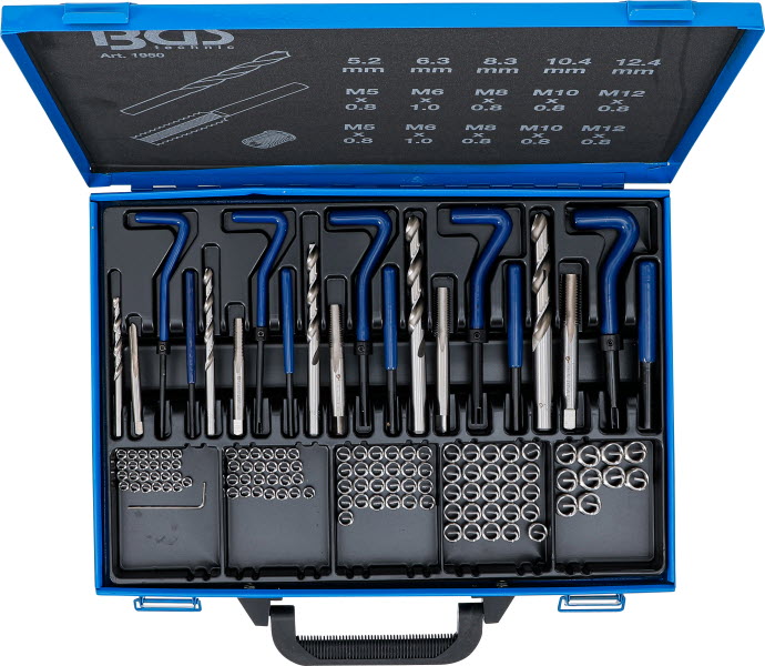 Réparation des filetages : kits, inserts et outils pro