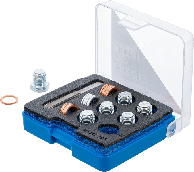 Kit réparation carters M13 x 1,25 mm. Inclus taraud HSS et joints ...