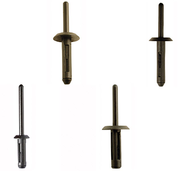 Assortiment rivets plastiques GM BMW Chrysler VW & Ford 235 pièces