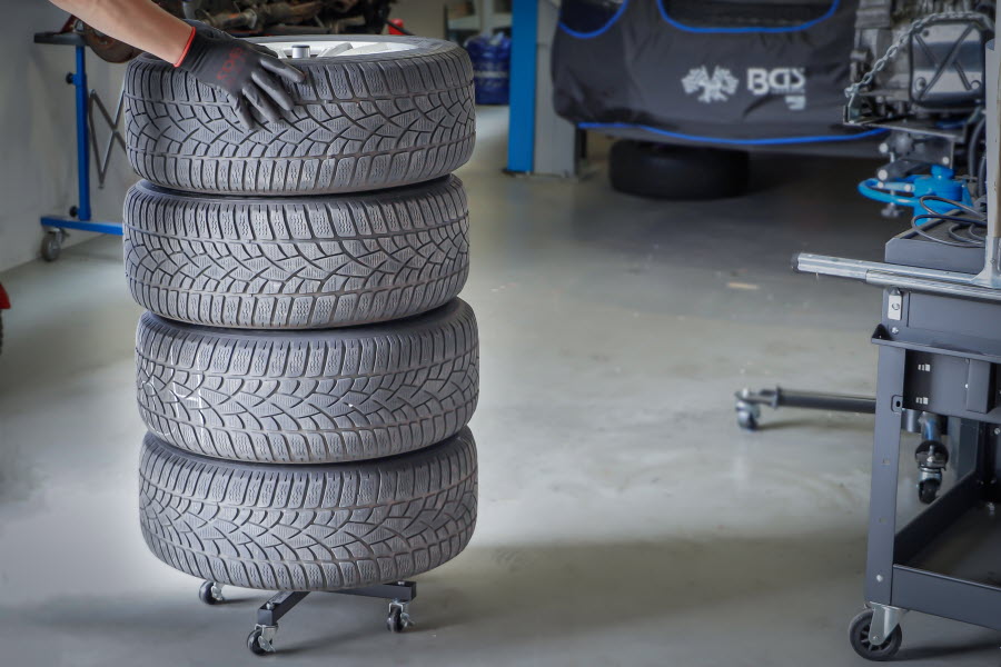 Support de rangement et stockage spécial jantes | Mobile